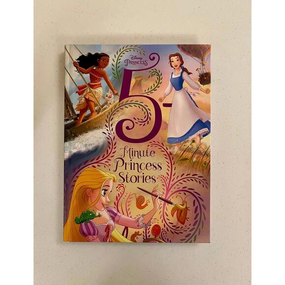 Disney | Other | Disney Princess 5 Minute Princess Stories Hardcover ...